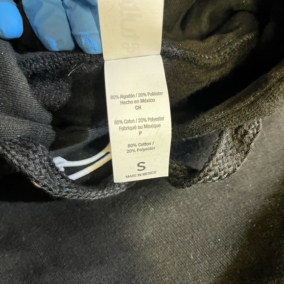 Tultex | Shirts | New Unisex Tultex Hoodie In Black With White Digital ...